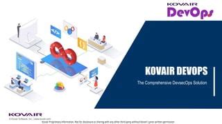 Kovair DevSecOps Capabilities Overview PPT