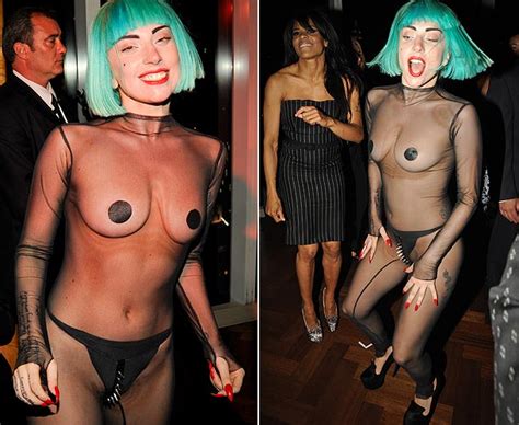 Lady Gaga S Song Lyrics Lady Gaga Wardrobe Malfunction Nip Slip Photos