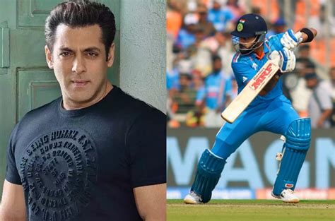 Salman Praises Virat Kohli The Dedication Passion That He Has Are