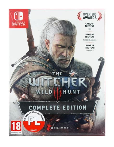 Gra Nintendo Switch Wiedźmin 3 Dziki Gon Edycja Kompletna Sklep