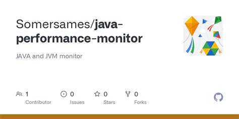 github somersames java performance monitor java and jvm monitor