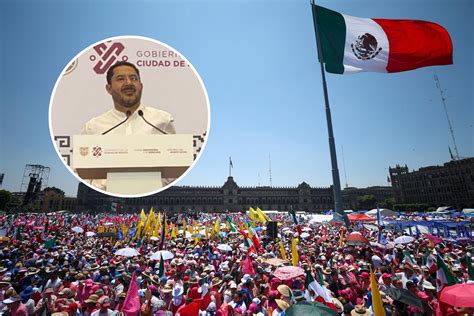 Autoridades De La CDMX Reportan Aforo De 95 Mil Personas La Marcha De