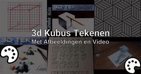D Kubus Tekenen Met Afbeeldingen En Video Tekenen Nu