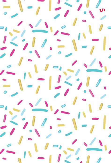 Sprinkled Donut Wallpaper