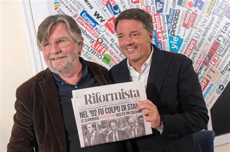 Piero Sansonetti Matteo Renzi Dago Fotogallery