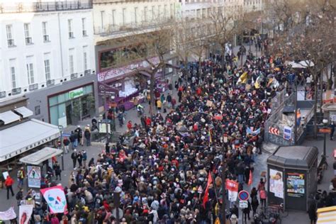 Grève du 13 avril à Paris manifestation transports éboueurs Tout