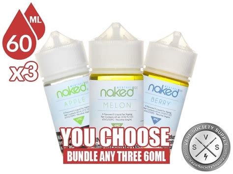 Naked Menthol Ejuice E Liquids Vape Society Supply