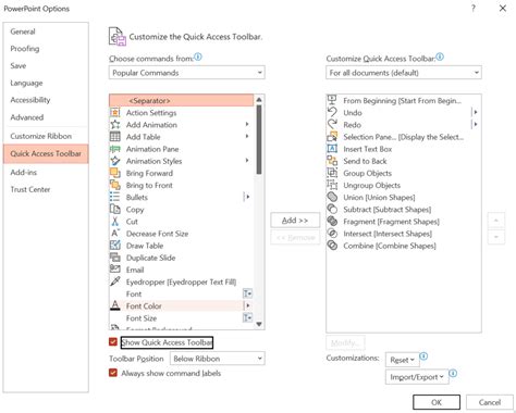 How To Set Up Your Quick Access Toolbar To Save You Time In Powerpoint