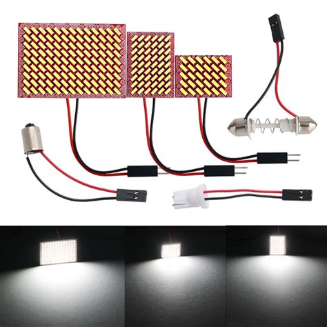 T10 W5W LED 燈泡 C5W C10W Festoon LED 燈 31 36 39 41mm 4014 12V 蝦皮購物