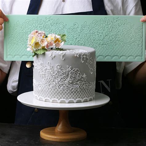 New Lace Cake Silicone Mold Wedding Cake Molds Cake Lace Decoration