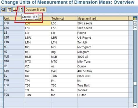 iso unit of measure in sap mm tables tcodes mapping to sap unit hot sex picture