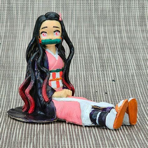 Imprimer en 3D Kamado Nezuko Kimetsu no Yaiba Fabriqué avec une