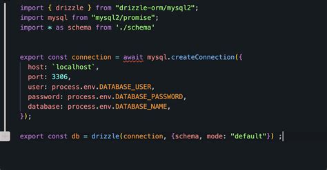 Mysql Syntax Error Executing Query Drizzle Team