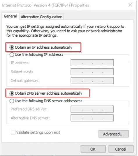 DHCP Vs Static IP How To Set A Static IP Or Enable DHCP In Windows 10