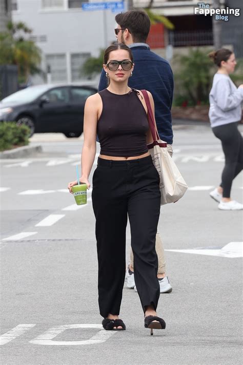 Braless Addison Rae Stops By Erewhon For A Green Juice 22 Photos
