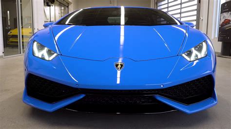 Check Out This Blu Le Mans Lamborghini Hurac N Lp Coupe Youtube