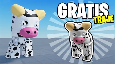 TRAJE DE VACA GRATIS EN ROBLOX UGC GRATIS RAPIDO ANTES QUE LA