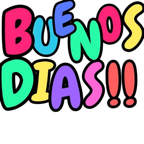 Buenos días 873387 Sticker de WhatsApp DescargarStickers