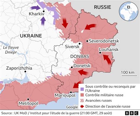 Guerre Ukraine Russie L Offensive De Kharkiv En Cartes BBC News