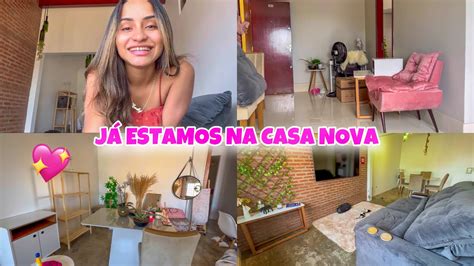 NOS MUDAMOS PRA CASA NOVA MUITA BAGUNÇA ORGANIZANDO TUDO A SALA