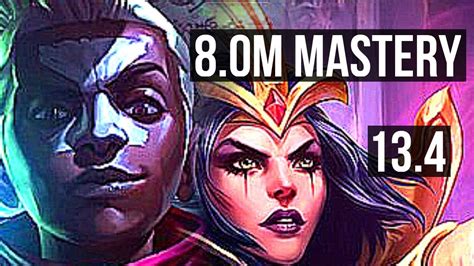 EKKO Vs LEBLANC MID 8 0M Mastery 2100 Games 6 Solo Kills EUW