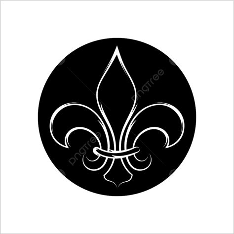 Fleur De Lis Vector Art PNG Fleur De Lis Decorative Flower De Luce