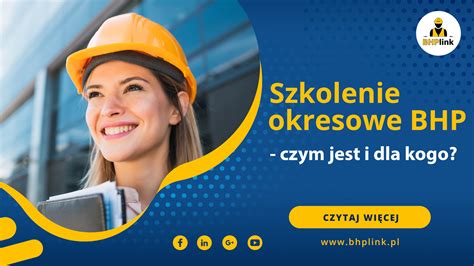 Szkolenie Okresowe BHP Czym Jest I Dla Kogo BHPlink