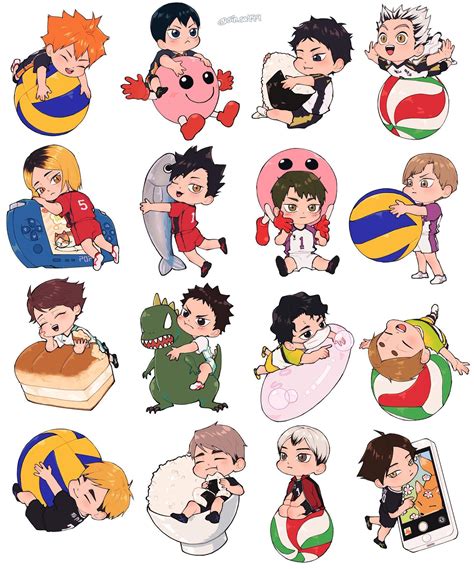 Nuevos Diseos De Personajes Del Anime Haikyuu Haikyuu