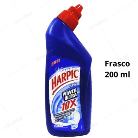 Comprar Limpiador Líquido Harpic Power Ultra Frasco 200 ml Azul en Lima