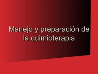 Quimioterapia Ppt Descarga Gratuita