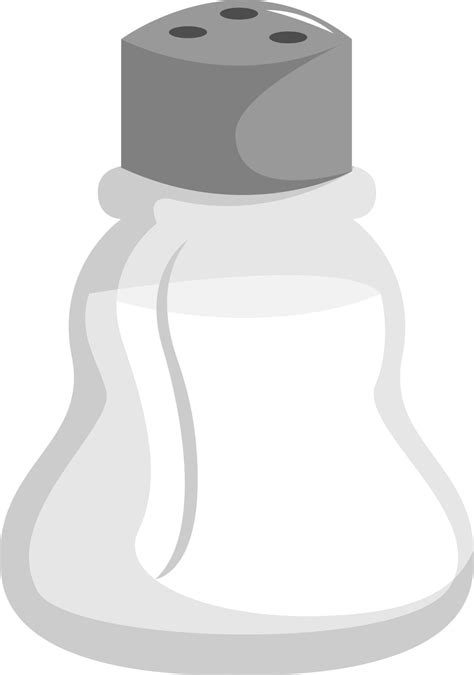 Salt Shaker Illustration Vector On White Background 13732393 Vector