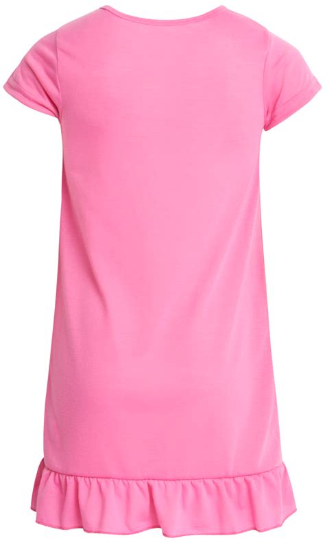 Sweet And Sassy Girls Pajamas 2 Pack Sleep Shirt Nightgown Pajamas Size 4 14