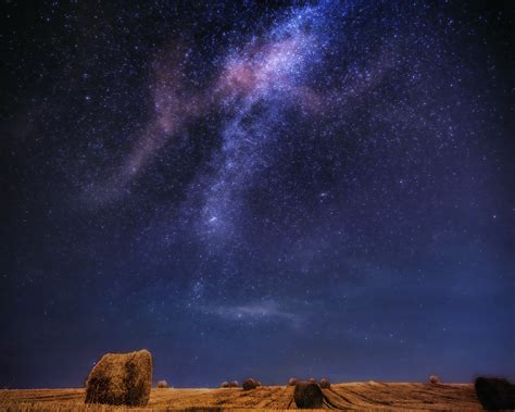 Fond d écran nuit galaxie espace ciel étoiles voie Lactée
