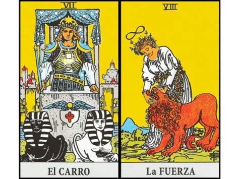 Combinaciones Del Tarot Marsella Y Rider El Carro Y La Justicia