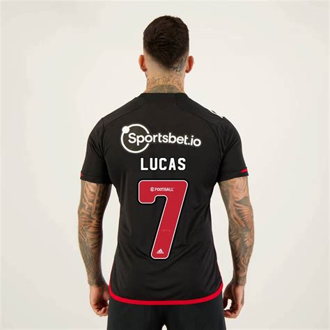 Camisa Adidas São Paulo III 2023 7 Lucas FutFanatics
