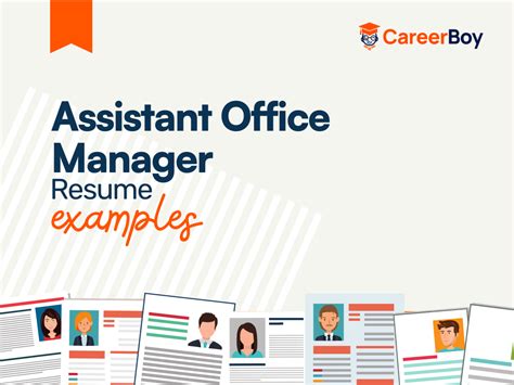 Assistant Office Manager Resume Example 4 Templates