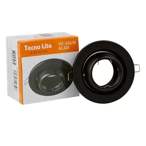 Lumin Ria Spot Led Bidirecional De Teto Tecnolite Yd N Cor Preto