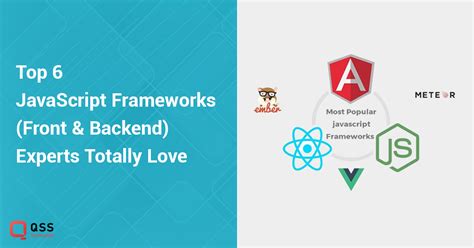 6 JavaScript Frameworks Most Commonly Used By Developers