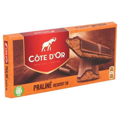 Côte d Or Praliné Tablette Chocolat Au Lait Praliné Dessert 58 200 g