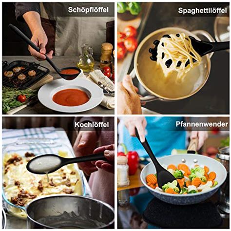 Homikit Kitchen Utensil Set Piece Silicone Cooking Utensils