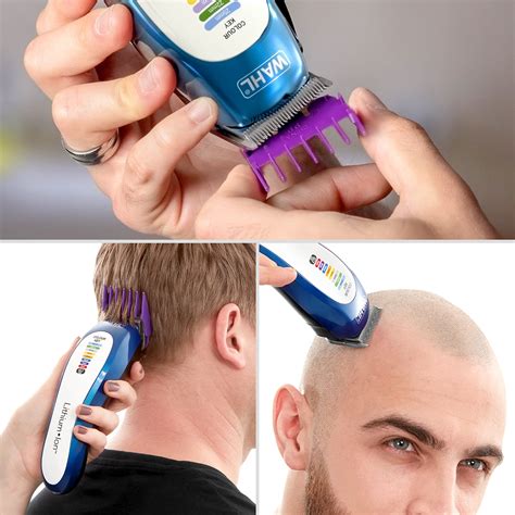 Buy Wahl Colour Pro Cordless Clipper Lithium Head Shaver Men S Hair