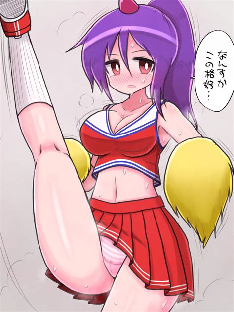 Rule 34 1girls Belly Button Blush Breasts Cheerleader Cheerleader Outfit Cheerleader Uniform