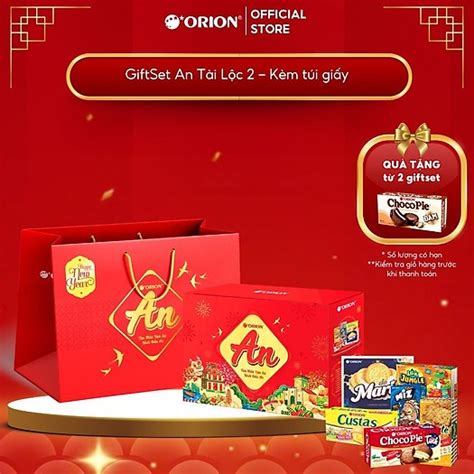 Bộ quà tặng Tết 2024 Orion An Tài Lộc 2 Shopee Việt Nam