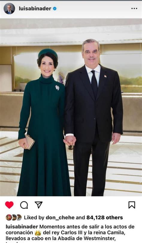 Wandah On Twitter DR President Luis Abinador And First Lady Raquel