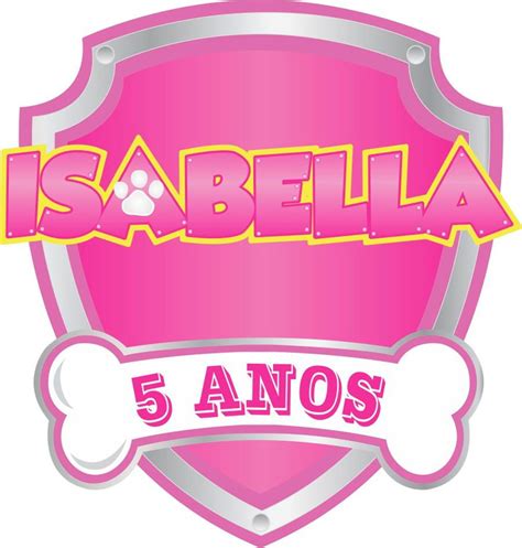 Arte Digital Brasão Patrulha Canina Elo7 Produtos Especiais
