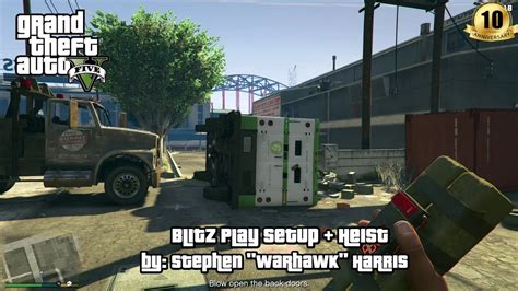 Grand Theft Auto V Blitz Play Heist Setup Heist Walkthrough YouTube