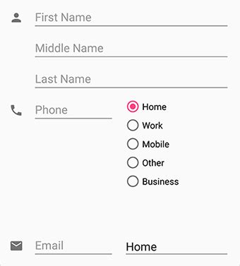 Xamarin Android DataForm Create Edit Data Entry Form Syncfusion