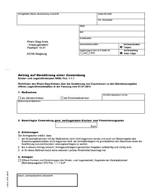 Ausfüllbar Online Antragsteller Name Bezeichnung Anschrift Rhein