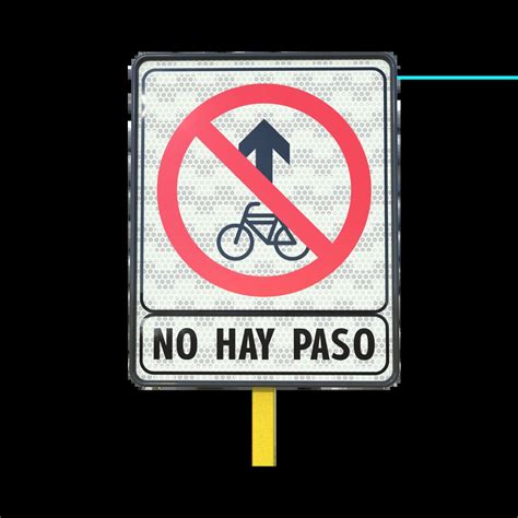 Señal de Prohibida la Circulación de Bicicletas SR 30 Multiseñal SA de CV