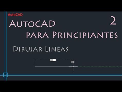 Como Dibujar Una Linea En Autocad Como Dibujar